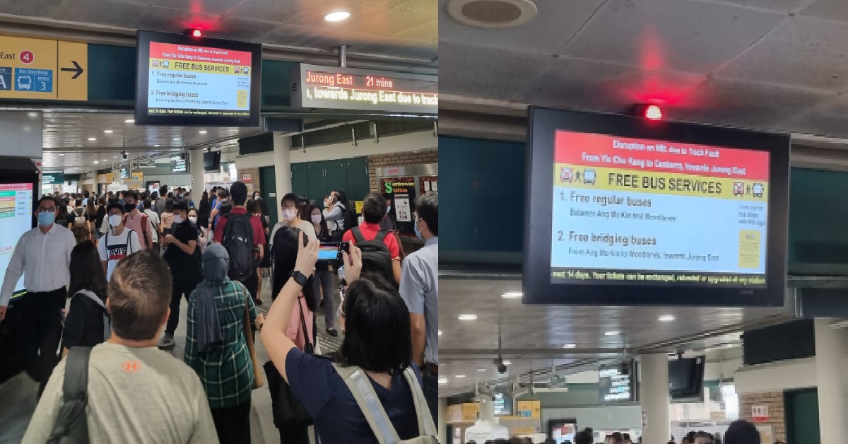 ENGINEERING VEHICLE STUCK ON MRT PLATFORM, SMRT: "SORRY TO AFFECT YOUR ...