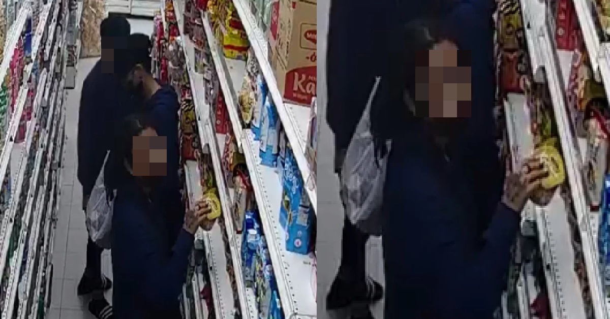 GIRL SEEN IN CIRCULATING SHOPLIFTING CCTV FOOTAGE, HAD RUN AWAY FROM HOME