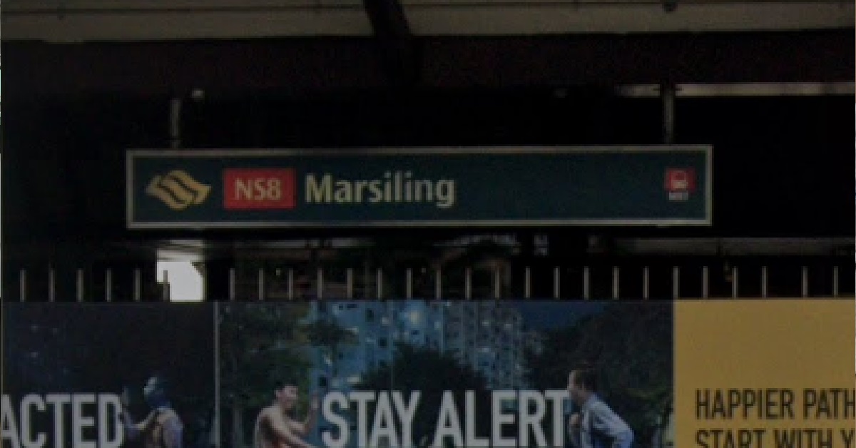 35 Y.O MAN ARRESTED FOR MOLESTING WOMAN AT MARSILING MRT