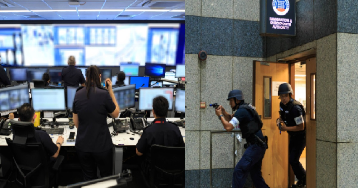 ICA REPLACING POLICE AS 1ST RESPONDERS @ WOODLANDS/TUAS CHECKPOINTS