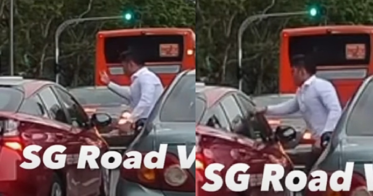 ROAD RAGE @ BUKIT MERAH - MAN ROAD RAGE, CONFRONTS TAXI DRIVER ...