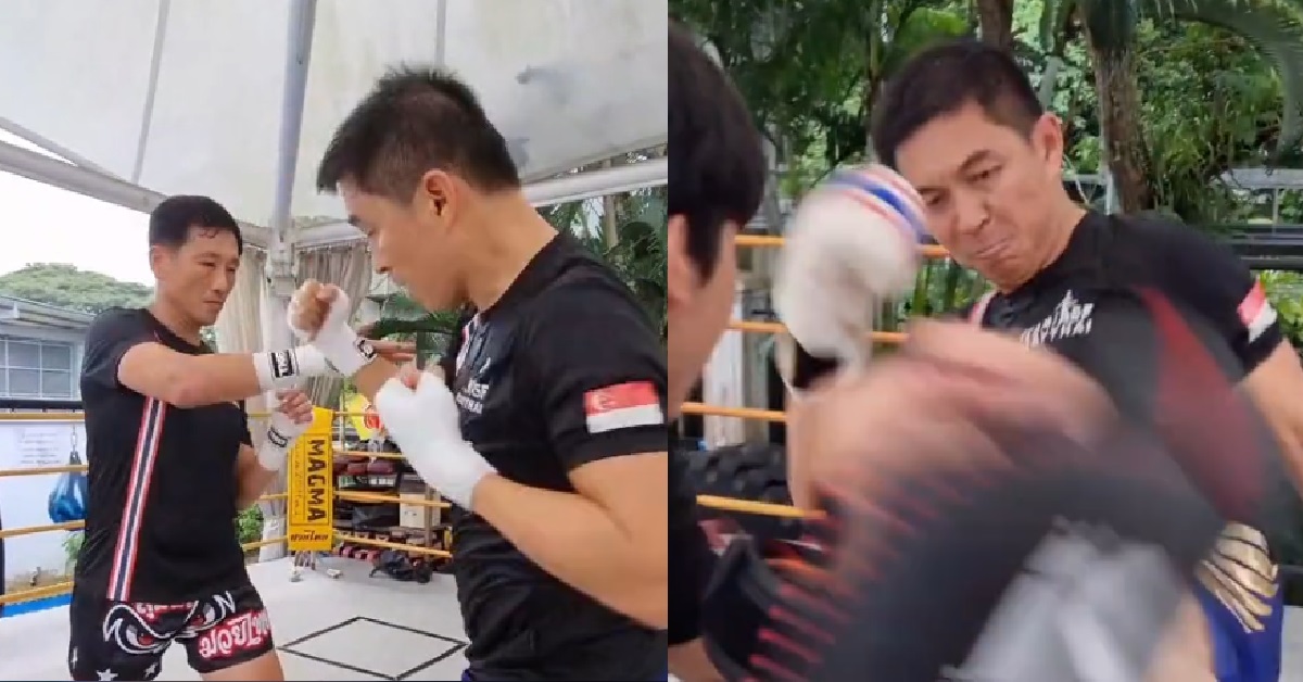 ONG YE KUNG VS TAN CHUAN JIN, 1V1 MUAY THAI FIGHT - "MY OPPONENT NOT SO ...
