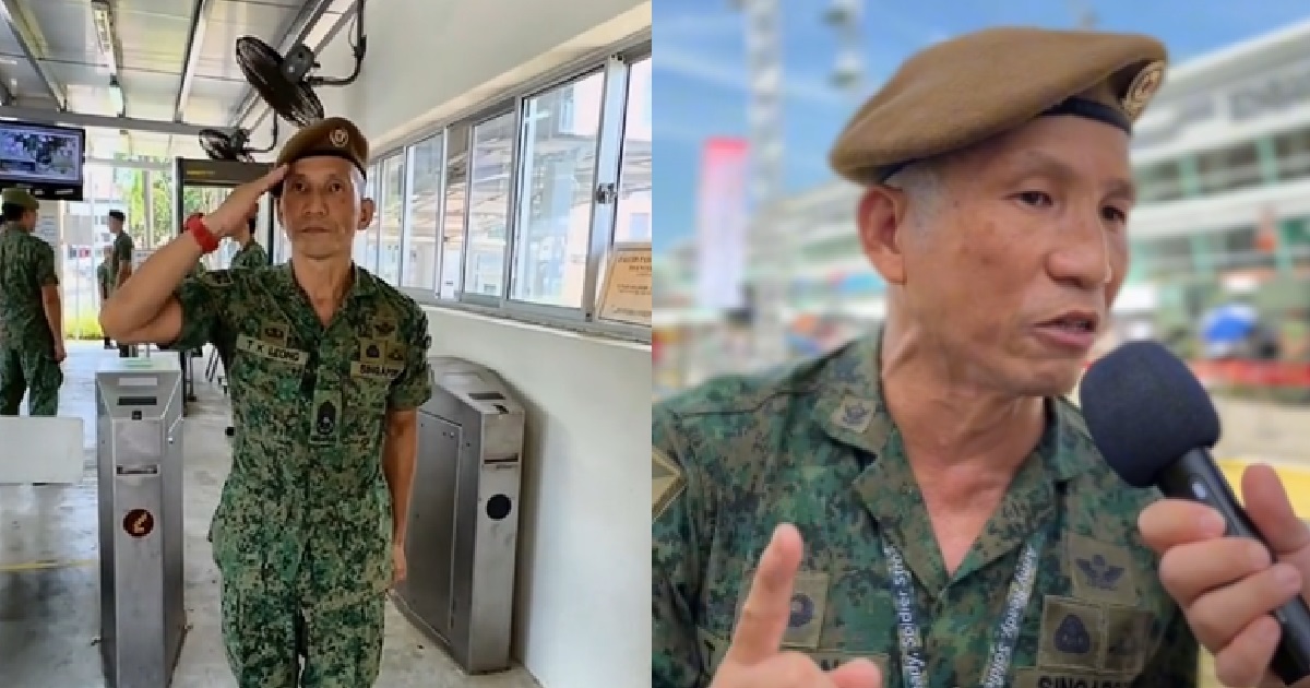 SAF ENCIK WHO WENT VIRAL FOR HIS FITNESS ROUTINE, RETIRES AFTER 38 ...