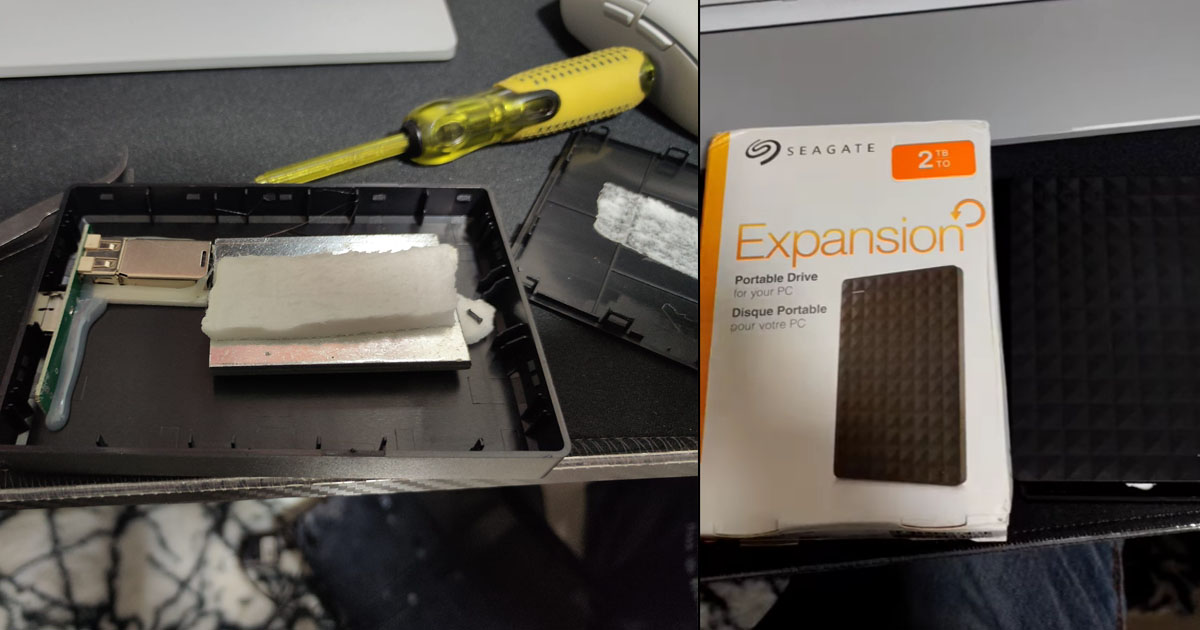 MAN BUYS HARD DISK FROM SHOPEE BUT RECEIVES BOX WITH TRASH
