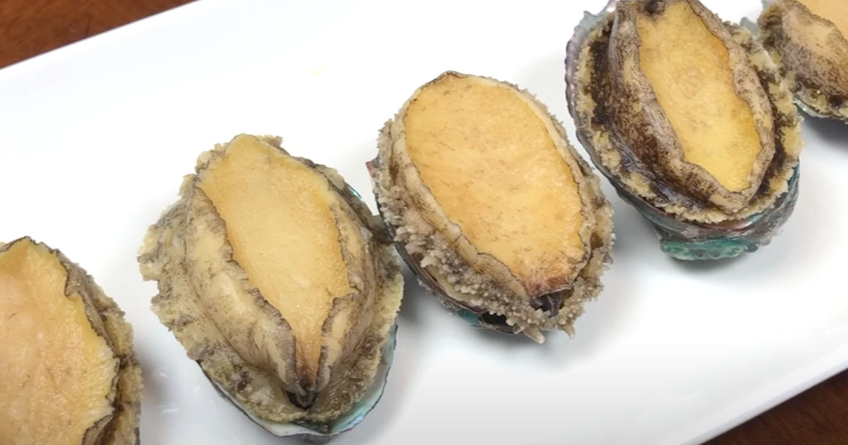 RELATIVES WANT ACT RICH, EVERY DISH ALSO ABALONE. EAT LIAO WANT PUKE