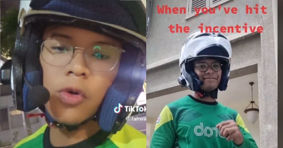 GRABFOOD RIDER SHOW OFF HIS $6.5K EARNINGS - "MAYBE OUR SALARY MORE ...