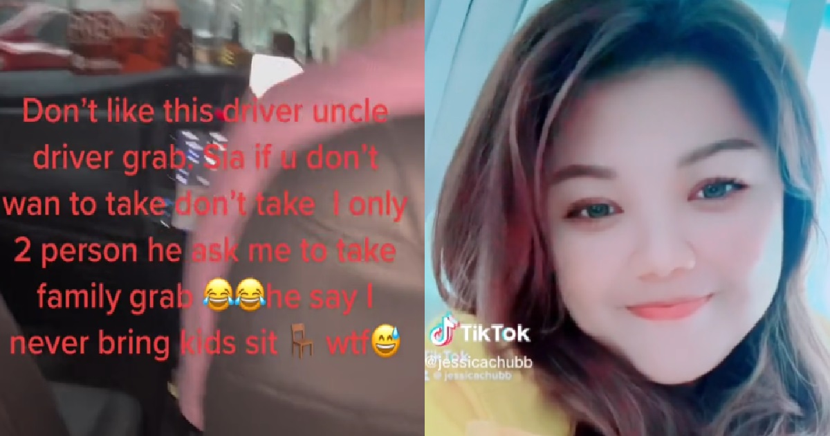 WOMAN NOT HAPPY WITH GRAB DRIVER FOR TELLING HER TO BRING BOOSTER SEAT ...