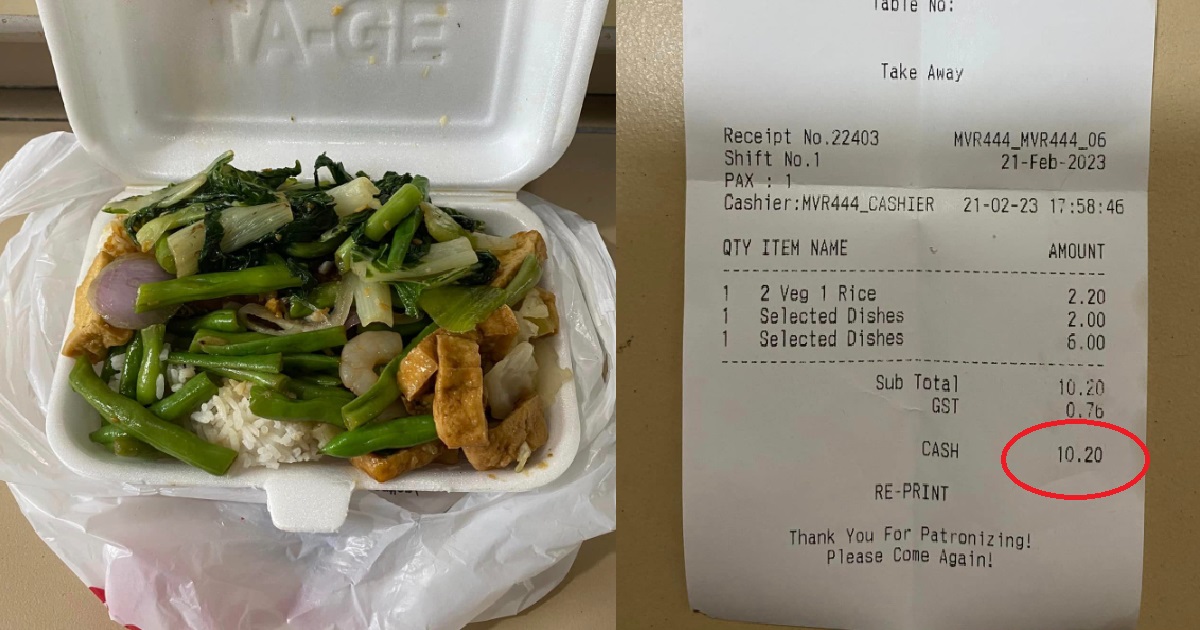 MAN PAID $10 FOR CAI PNG WITH 1 FISH & 3 VEGETABLES, SAYS ALWAYS GET ...