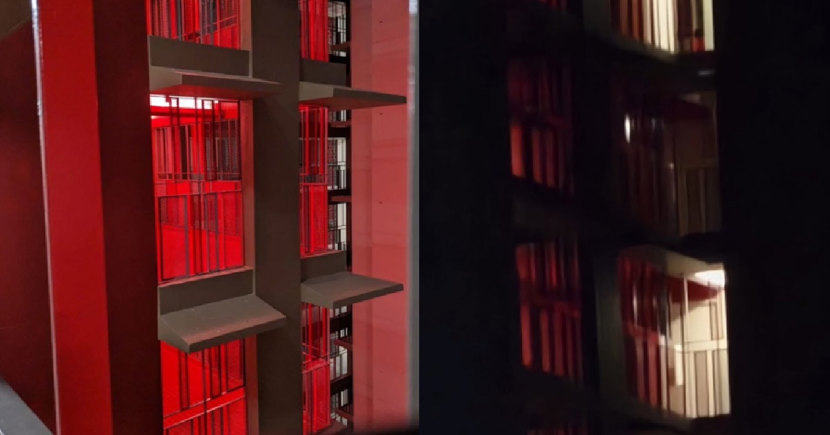 HDB RESPONDS TO "SPOOKY" RED-COLORED BTO BLOCKS @ TAMPINES THAT LOOKS ...