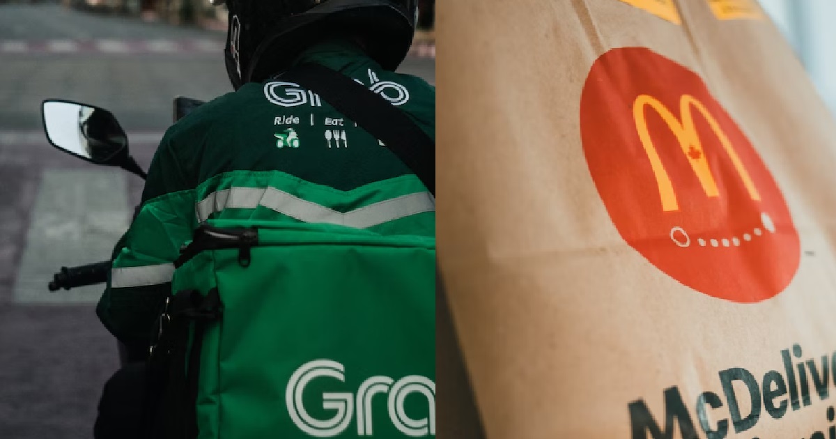 GRAB RIDER GETS CASH-ON-DELIVERY ORDER FROM AH LONG, THANKS HIM FOR ...