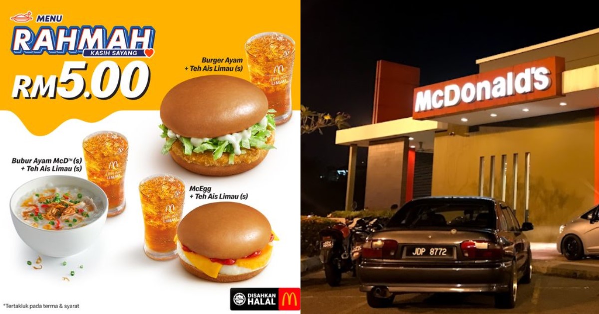 MALAYSIA MACDONALD'S INTRODUCES RM 5 SET MEALS TO CATER TO THE MASSES