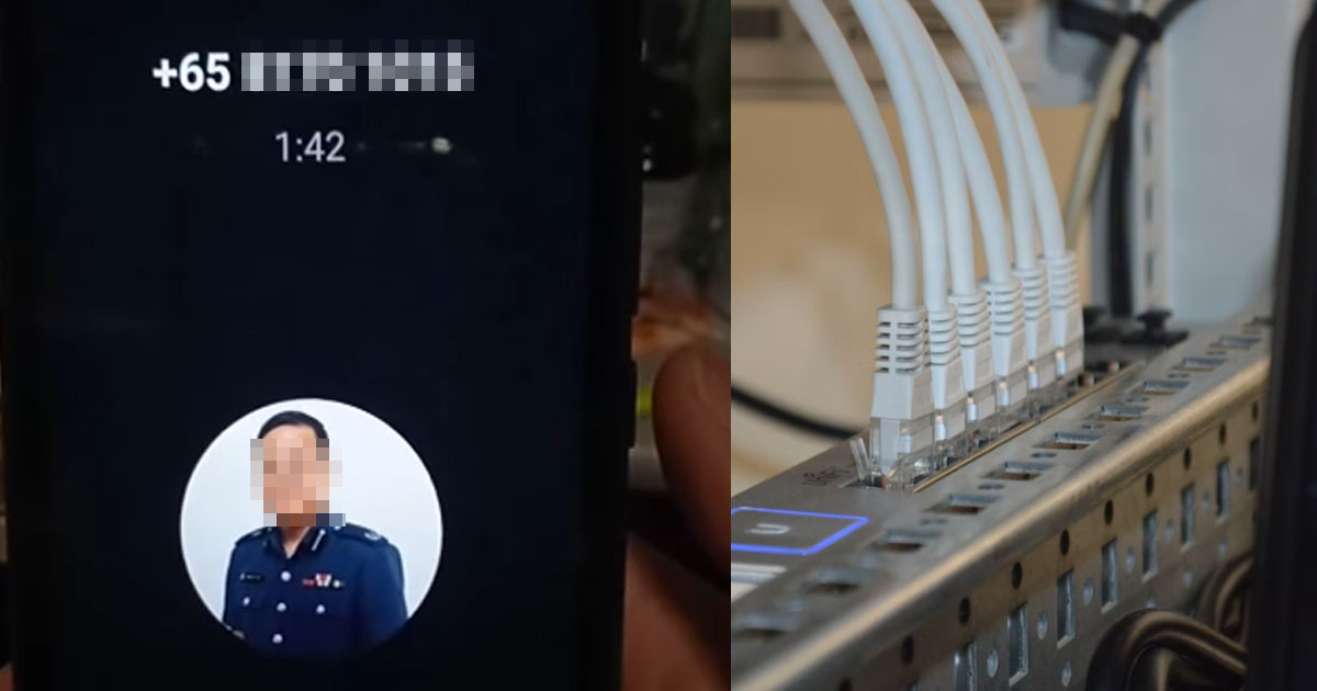 FAKE POLICE CALL MAN, HANGS UP AFTER HE SAYS HE USE BANK OF CHINA