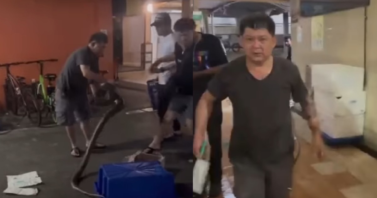 LAO HERO SEEN IN VIRAL VIDEO HACKING PYTHON TO DEATH @ BOON LAY, KENA ...