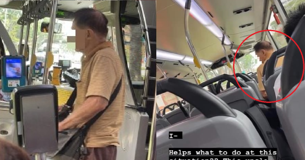 WOMAN WARNS OF CHIKOPEK UNCLE WHO PCC BESIDE HER INSIDE THE BUS, POLICE ...