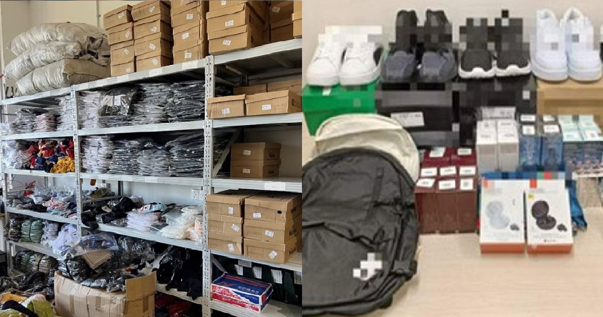 2 ARRESTED IN CID OPERATION FOR SELLING FAKE GOODS WORTH MORE THAN $260K