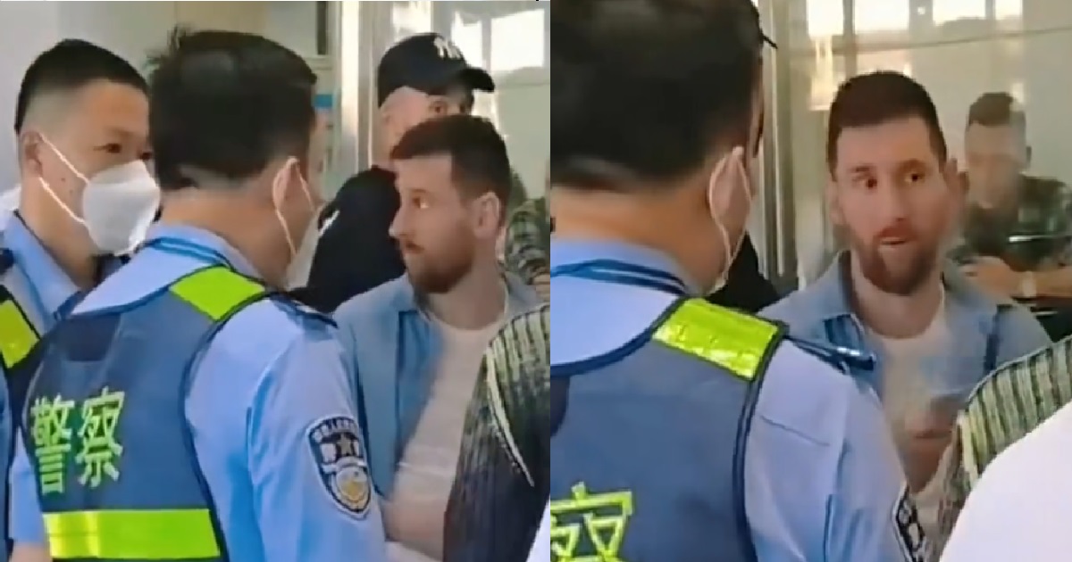 LIONEL MESSI THOUGHT CHINA & TAIWAN SAME, STOPPED AT CHINA AIRPORT FOR ...