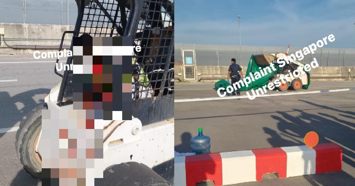 WORKER KILLED IN HORRIFYING ACCIDENT @ CHANGI WORKSITE, BLOOD ALL OVER ... WORKER KILLED IN HORRIFYING ACCIDENT @ CHANGI WORKSITE, BLOOD ALL OVER ...