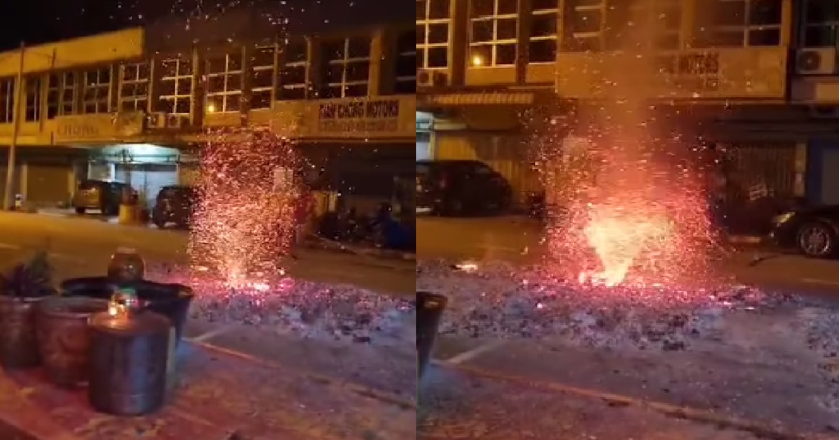 ASHES FROM HUNGRY GHOST MONTH JOSS PAPER OFFERINGS SWIRL INTO EERIE VORTEX