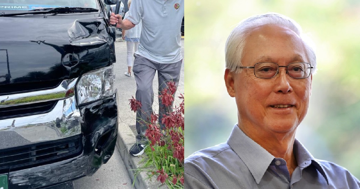 GOH CHOK TONG GOT INTO CAR ACCIDENT IN TOKYO, WAS ON THE WAY TO MUSEUM ...