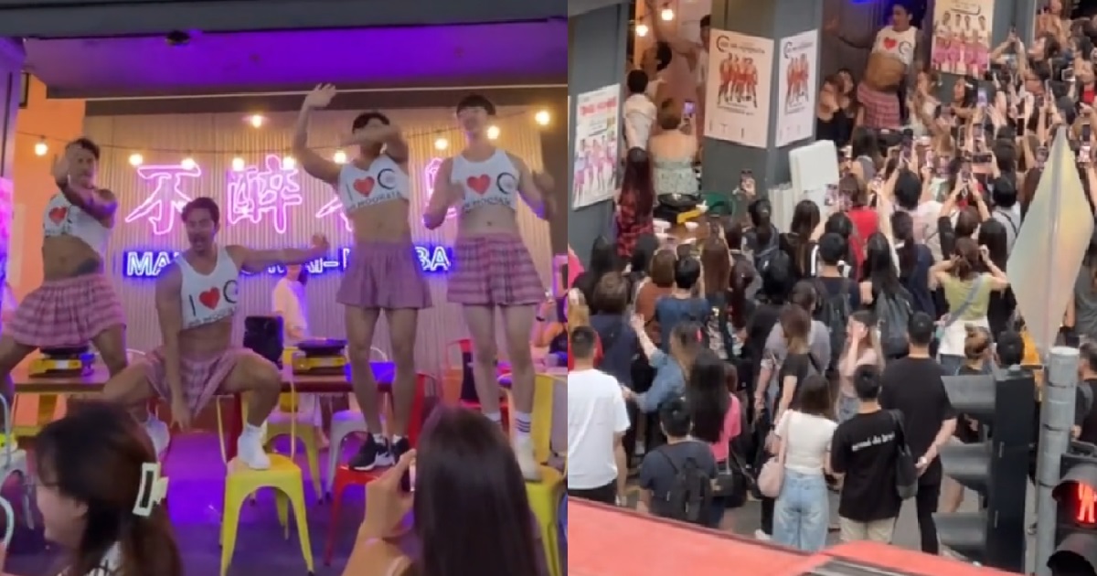 MUSCULAR SIAM KIAs ATTRACT HUGE CROWD @ BUGIS MOOKATA, DRIVE THE LADIES ...