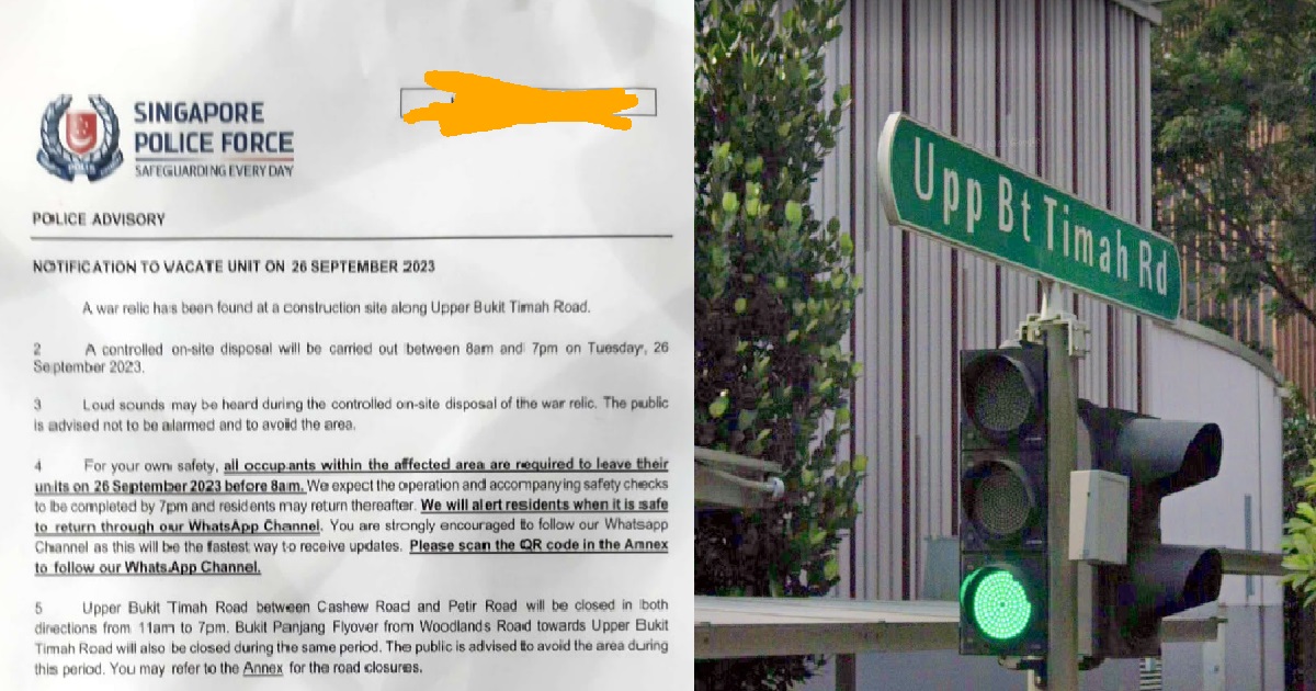 RESIDENTS ASKED TO VACATE FOR BOMB DISPOSAL AFTER WAR RELIC FOUND @ UPP ...