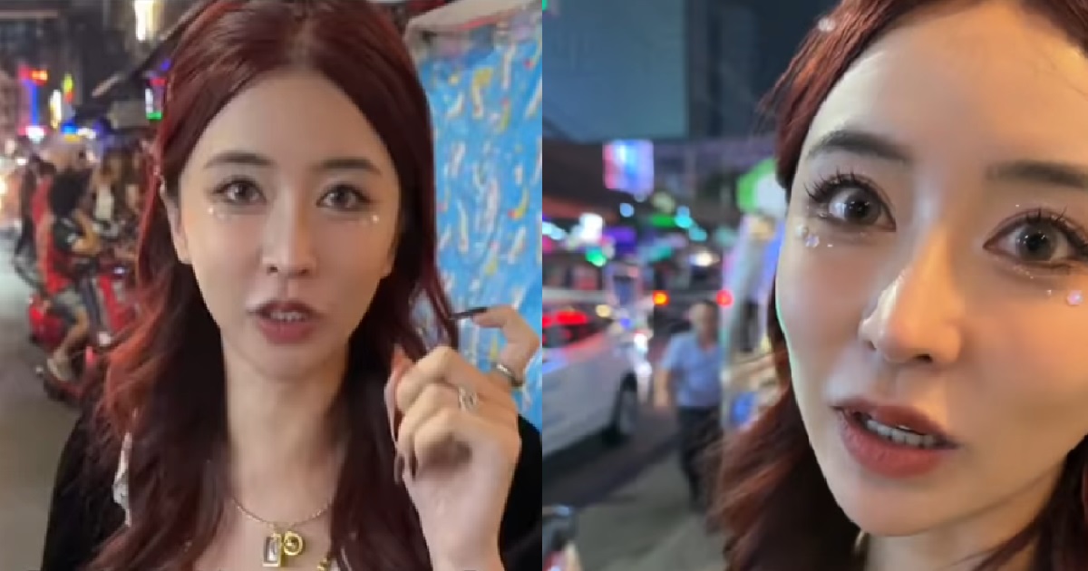 "INFLUENCER" SAYS BANGKOK STREET IS DANGEROUS, THAI POLICE BRING HER IN ...
