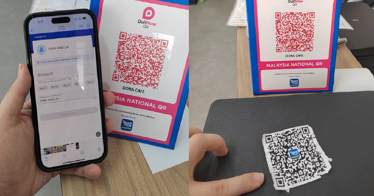 NEXT LEVEL SCAMMER REPLACES EATERY'S PAYMENT QR CODE WITH HIS OWN, GETS ...