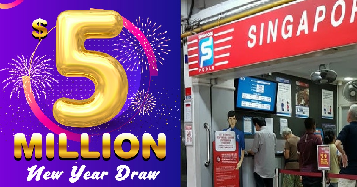 $5 MILLION PRIZE FOR TOTO DRAW ON NEW YEAR, GOT BUY GOT HOPE, MAYBE YOU ...