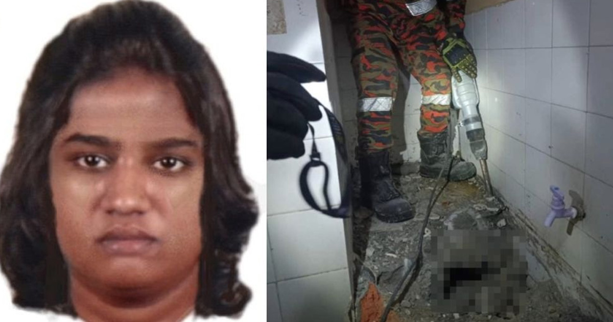 WOMAN ENCASE IN CEMENT IN KLANG, BIZZARE MURDER CASE IN MALAYSIA