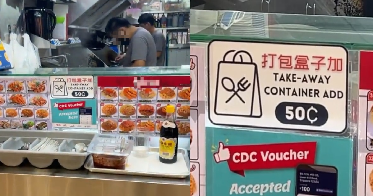 MAN CHARGED $1 FOR TAKE-AWAY BOXES WHEN HE DABAO FOOD, DAYLIGHT ROBBERY ...