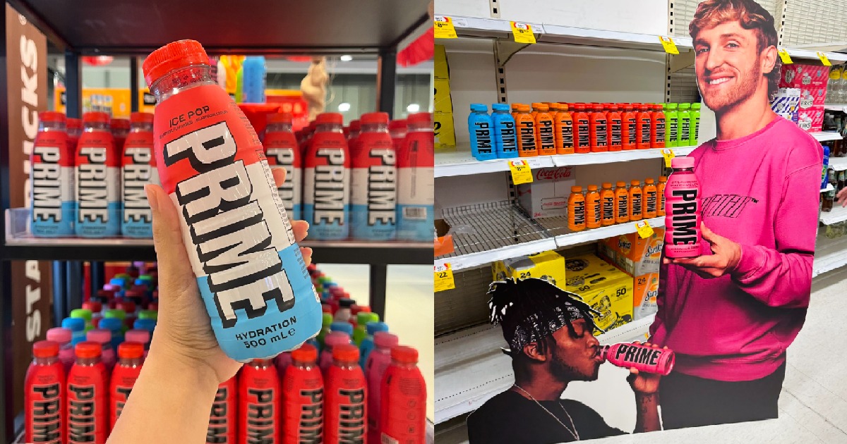 YOUTUBERS' FAMOUS "PRIME" DRINKS NOW AVAILABLE IN S'PORE, $7.40 AT ...