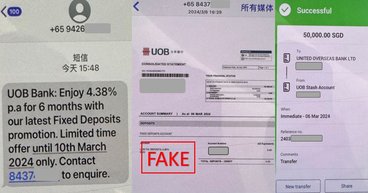 FIX DEPOSIT PROMOTION SCAMS, BEWARE OF BANK IMPERSONATORS