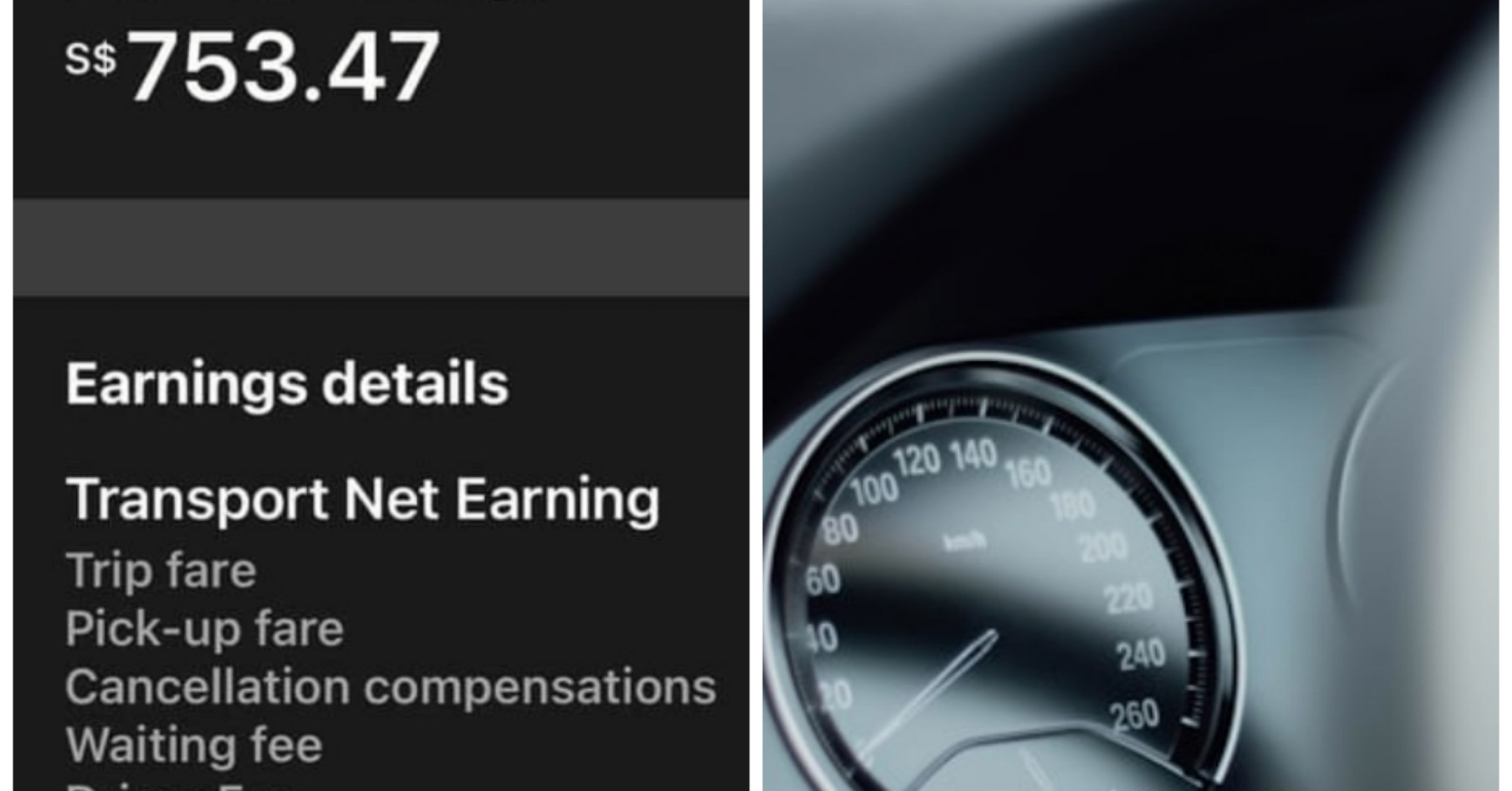 PHV DRIVER SHOWS OFF MAKING $750 PER DAY