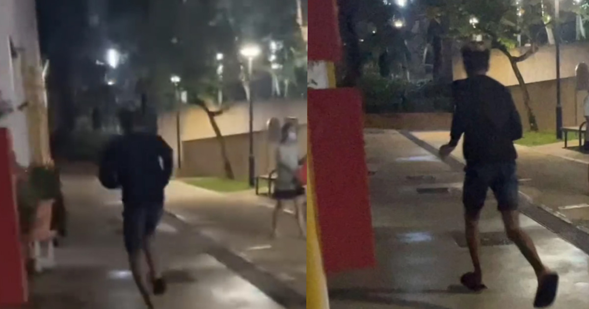 PERVERT AT TOA PAYOH: LATE AT NIGHT AS WOMAN IF SHE WANTS TO "PIAK PIAK"