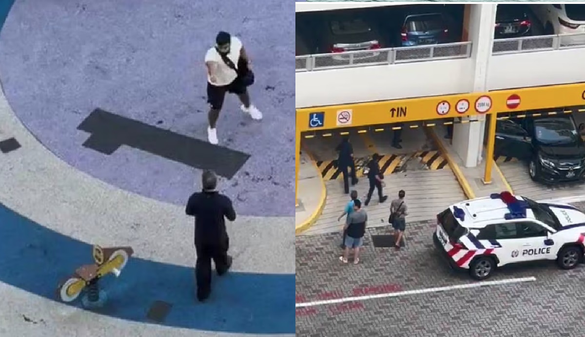 MAN DIES IN ALLEGED KNIFE ATTACK AT CLEMENTI PLAYGROUND; SUSPECT ARRESTED