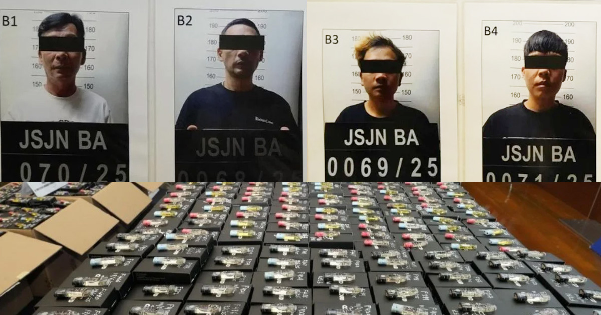 Photos of 3 S'porean Arrested In Malaysia For Cocaine Vape Worth S$2.2M ...