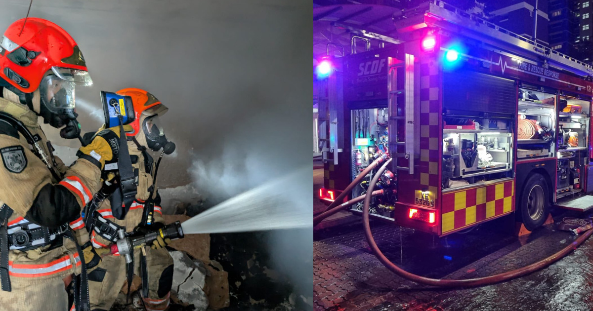 Fire Erupts on 23rd Floor of Holland Close: 100 Individuals Evacuated