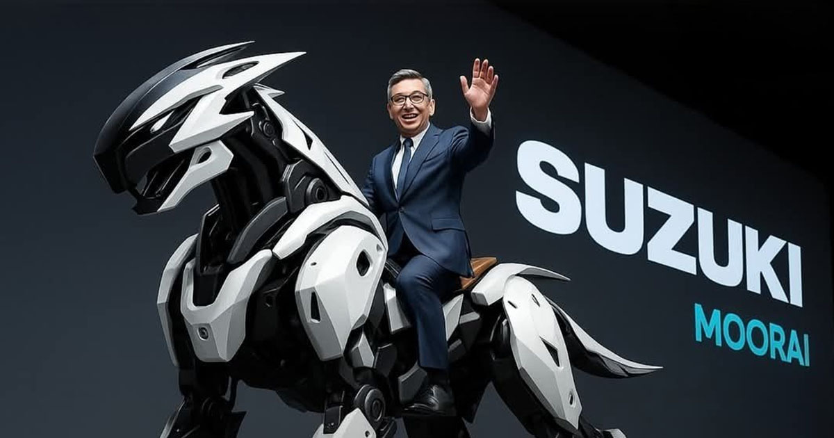 Suzuki Launches Robotic Dog, 4 Legged Transport Robotic Vehicle