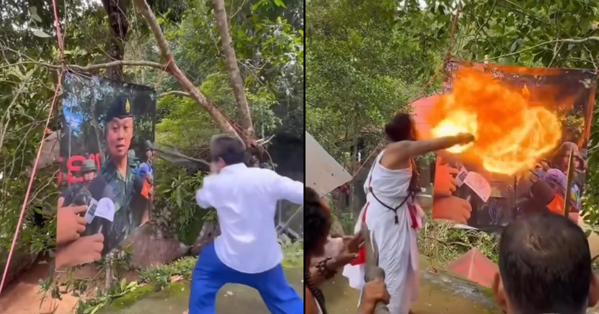 CAMBODIANS CASTING "BLACK MAGIC" ON THAI ARMY COMMANDER