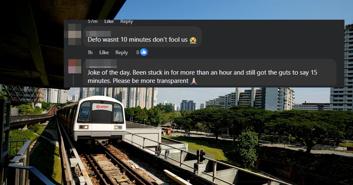 SMRT Faces Backlash for Delayed Public Disclosure Over North-South Line ...