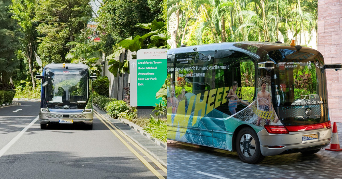 Singapore Launches Southeast Asia’s First Fully Driverless Public Bus ...