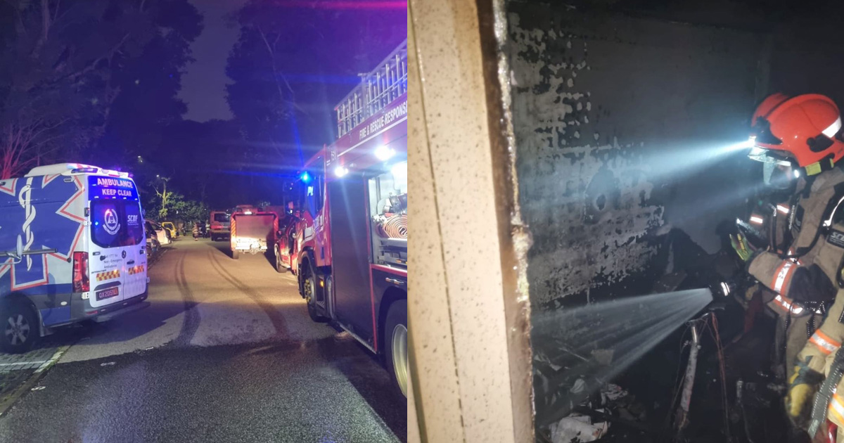 Fifty Residents Evacuated Following Toa Payoh Flat Fire Linked to ...