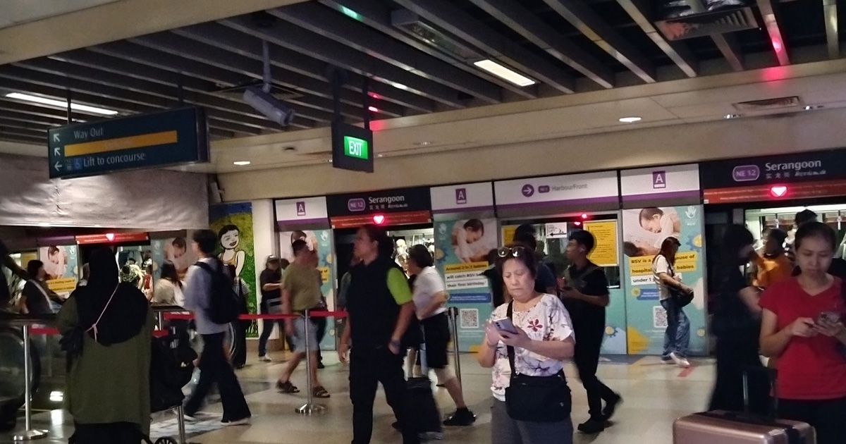 Power Outage Causes Train Service Disruption on North-East Line Between ...