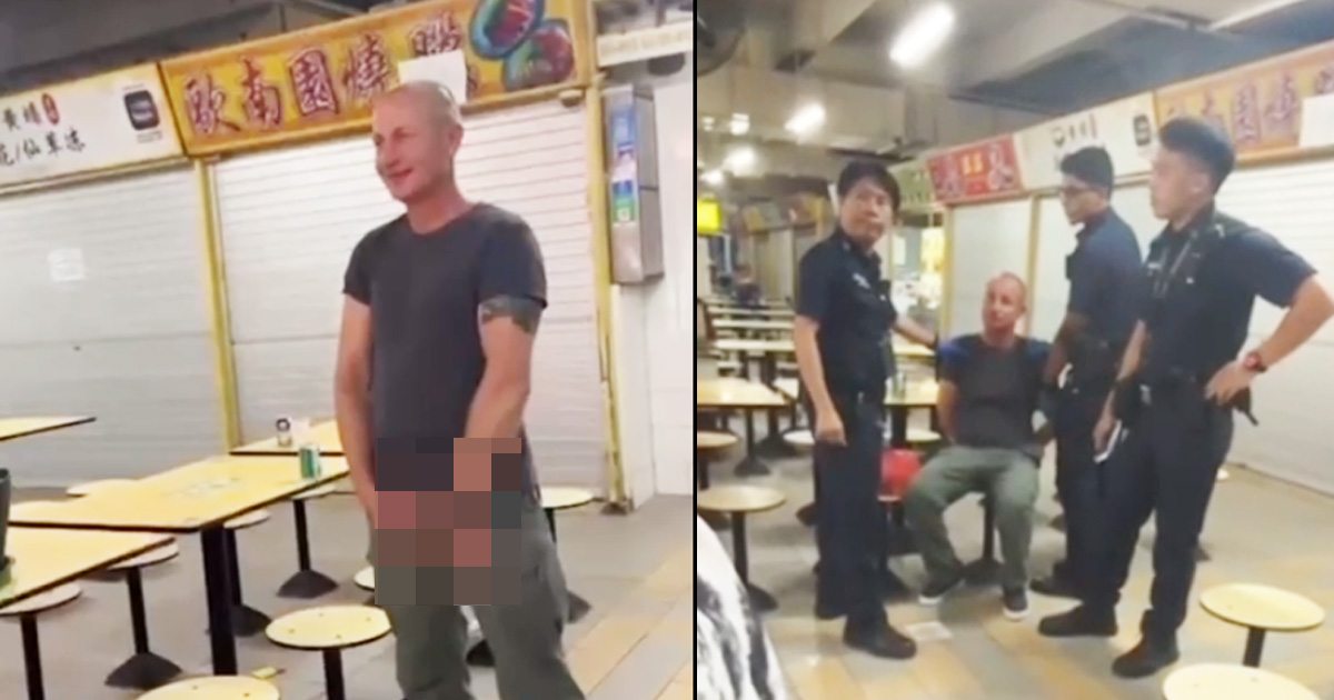 Man Arrested After Exposing Himself and Urinating at Chinatown Complex