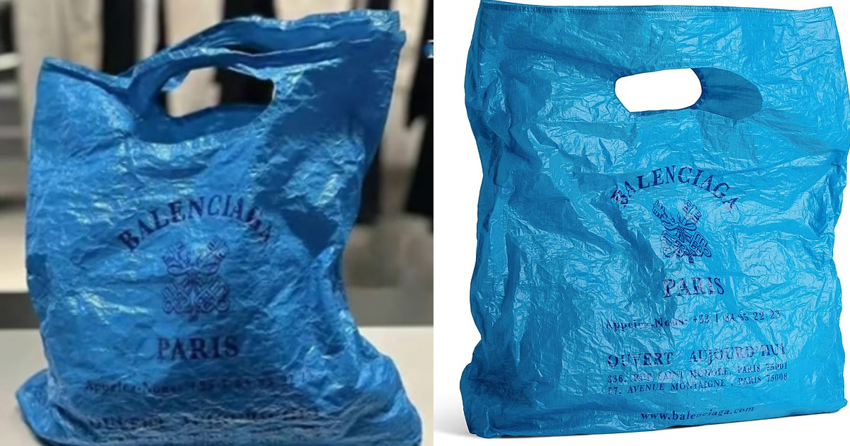 Balenciaga’s New "Plastic Bag" Cost Almost S$1,500