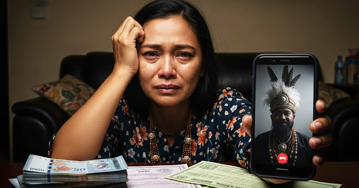 Single Mother Tricked By "Bomoh", Loses S$29,000 and Private Videos