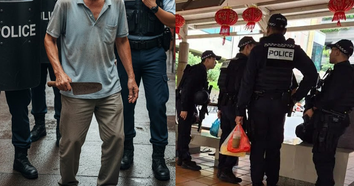 Man in His 60s Arrested for Carrying Knife at Chinatown Market & Walks ...