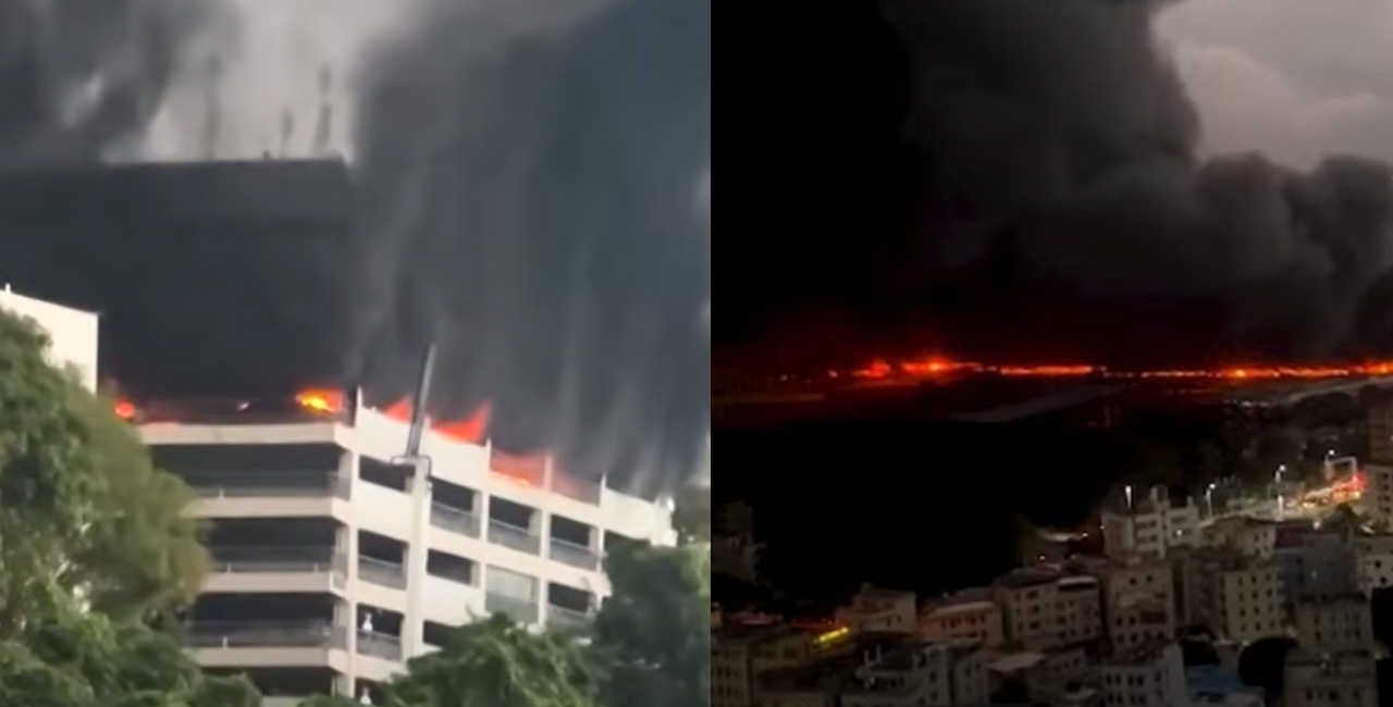 BYD PARKING FACILITY IN SHENZHEN CATCHES MASSIVE FIRE