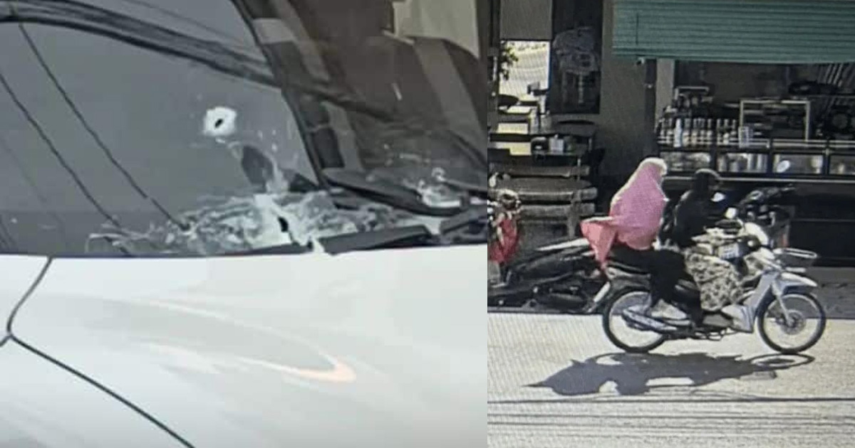 Thailand Gunmen Disguised As Women Ambush Thai Police Officer’s Family Car
