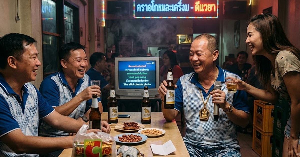 Man claiming to go pray in bangkok yearly, actually we go lup sup and ...